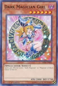 dark magician girl - led6-en000 - common - 1st edition