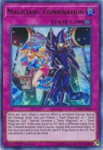 magicians' combination - led6-en005 - ultra rare - 1st edition