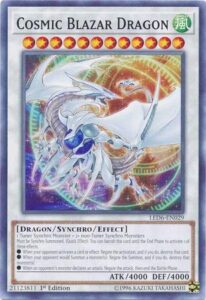 cosmic blazar dragon - led6-en029 - common - 1st edition