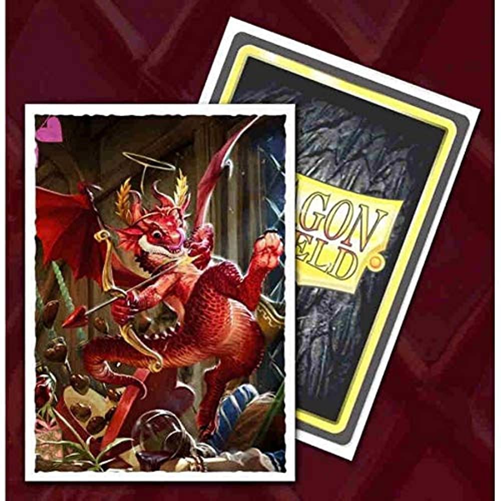 Dragon Shield Matte Art Valentine Dragons 2020 Standard Size 100 ct Card Sleeves Individual Pack