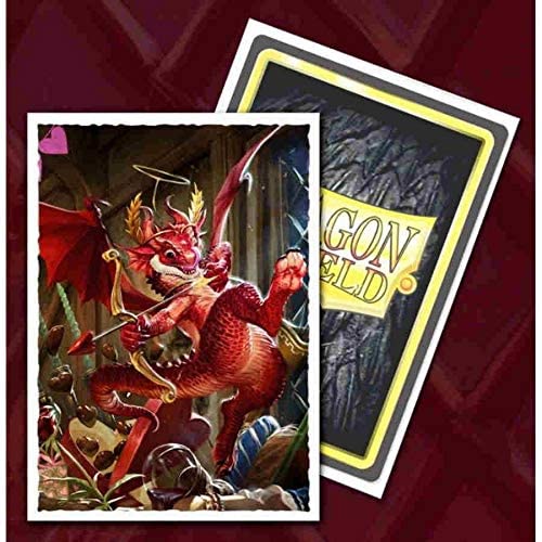 Dragon Shield Matte Art Valentine Dragons 2020 Standard Size 100 ct Card Sleeves Individual Pack