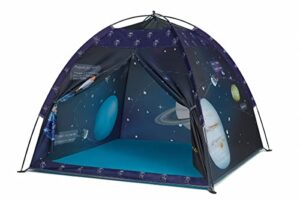 alprang space world play tent galaxy dome playhouse for boys and girls imaginative play-astronaut space for kids indoor and outdoor fun, perfect kid’s gift- 47" x 47" x 43"