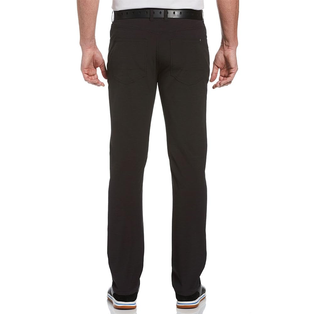 EverPlay 5-Pocket Golf Pant (Waist Size 30 - 56 Big & Tall), Black Heather, 38W x 30L