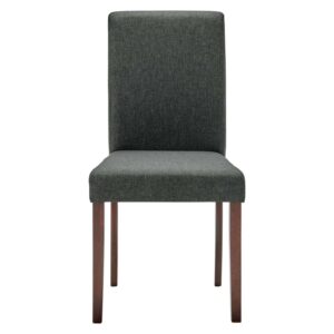 Modway Prosper Upholstered Fabric Dining Side Chair Set of 2, Gray