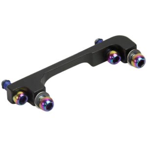 sram post bracket 40p standard mount - includes bracket and stainless steel rainbow bolts