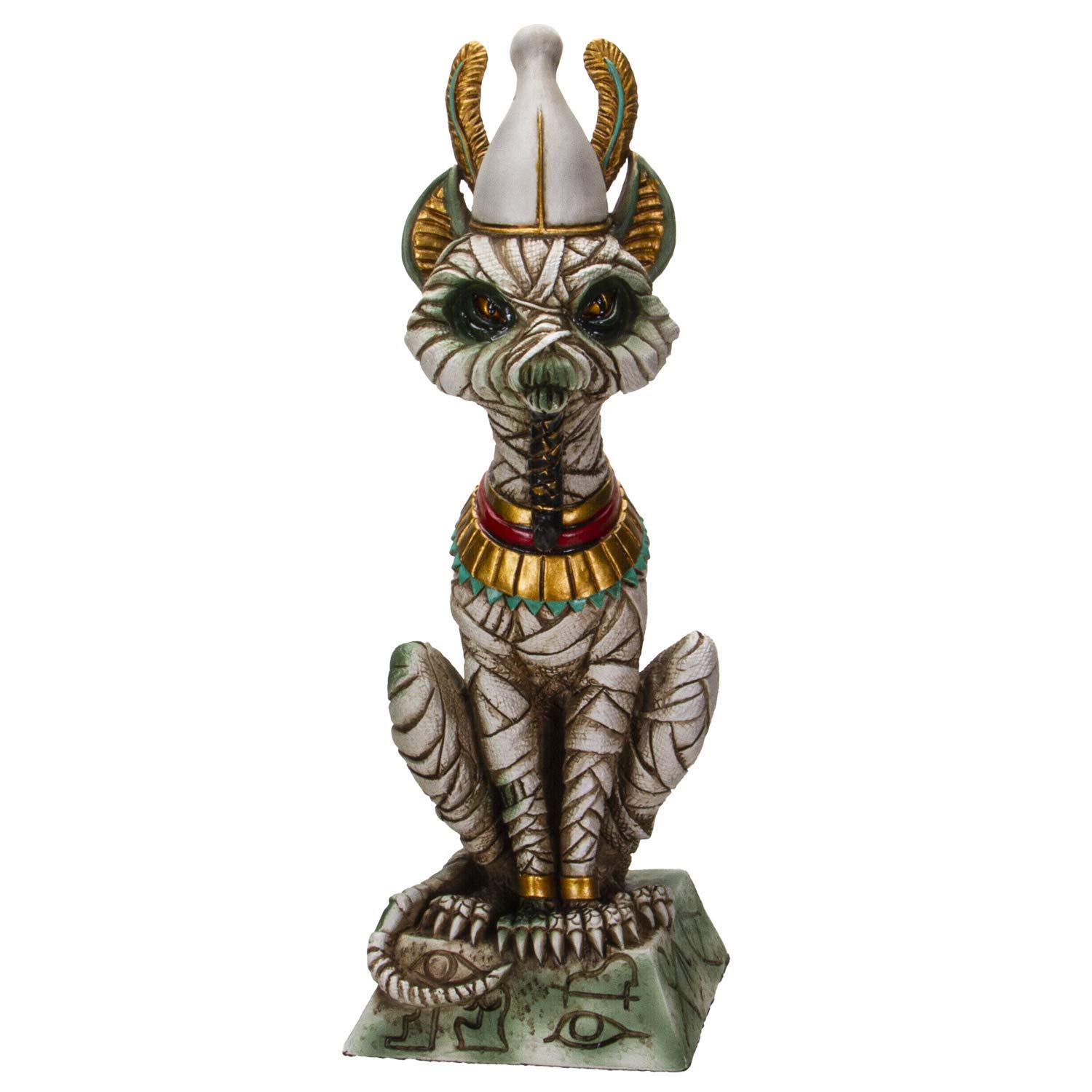 Pacific Giftware Ancient Egyptian Mummy God Osiris Sitting Pose Resin Figurine