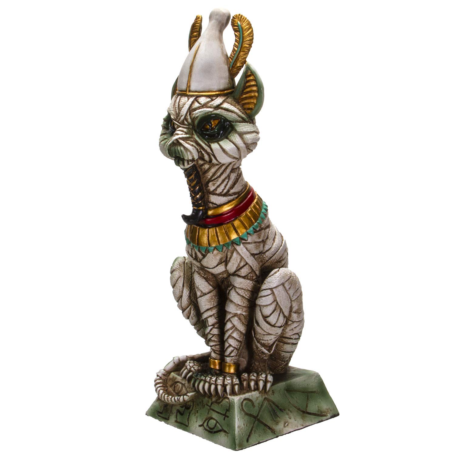 Pacific Giftware Ancient Egyptian Mummy God Osiris Sitting Pose Resin Figurine