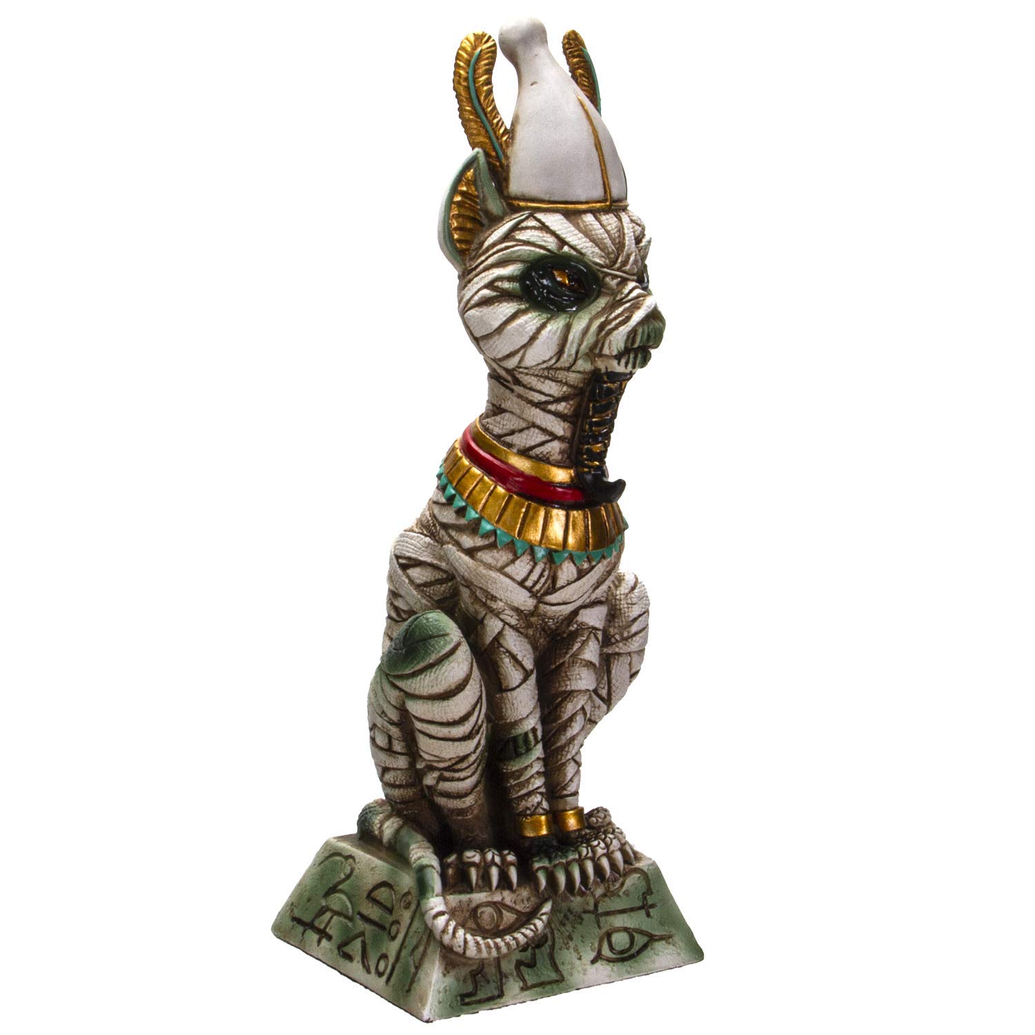 Pacific Giftware Ancient Egyptian Mummy God Osiris Sitting Pose Resin Figurine