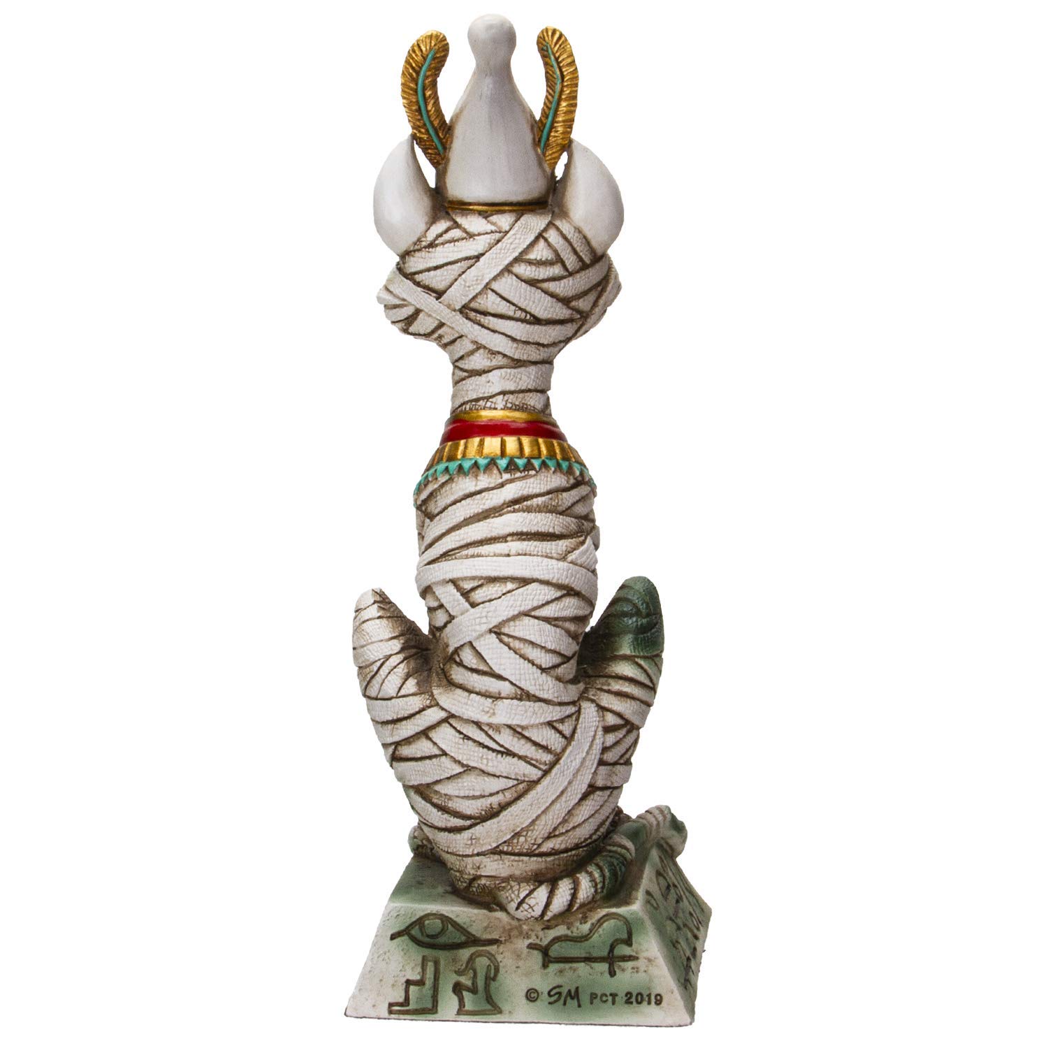 Pacific Giftware Ancient Egyptian Mummy God Osiris Sitting Pose Resin Figurine