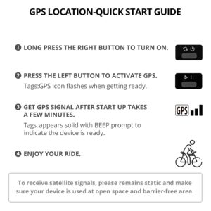 XOSS G GPS Bike Computer, Wireless Bluetooth Bike Speedometer and Odometer, Rechargeable Cycling Computer MTB Tracker with LCD Automatic Backlight Display, IPX7 Waterproof Fits All Bikes Electric Bike