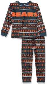 foco chicago bears nfl family holiday pajamas - mens - l