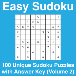 easy sudoku 100 unique sudoku puzzles with answer key (volume 2)