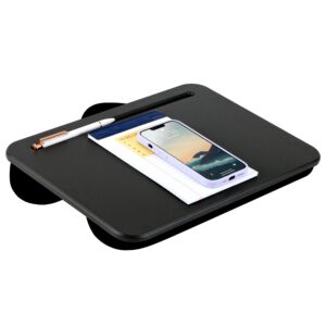 lapgear compact lap desk - black - fits up to 15 inch laptops - style no. 43108