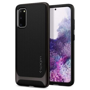 spigen neo hybrid designed for samsung galaxy s20 case/galaxy s20 5g case (2020) - gunmetal