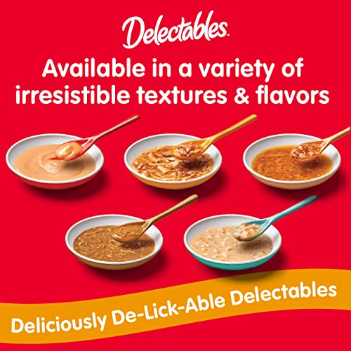 Delectables Non-Seafood Stew Lickable Wet Cat Treats, Chicken, 1.4 oz (Pack of 12)