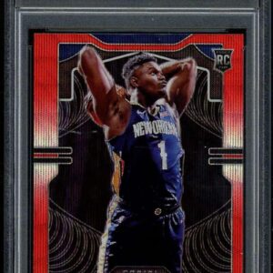 2019-20 Panini Prizm - Zion Williamson - 1st Official Prizm Rookie Card - New Orleans Pelicans NBA Basketball Rookie Card - GRADED PSA 9 MINT RC Card #248