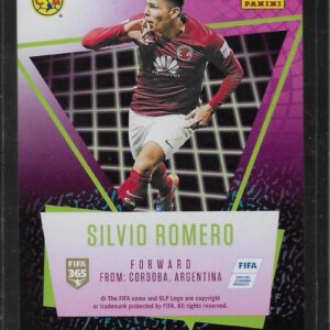 2017 Revolution Soccer Vortex #18 Silvio Romero Club America Official Panini Futbol Trading Card