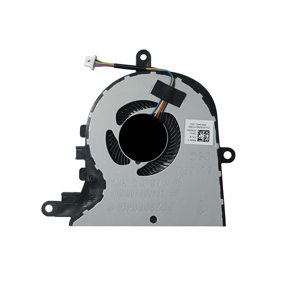 New Laptop Replacement Fan Compatible with Dell Inspiron 3780 3781 3790 3793 5570 5770 5775 Latitude 3590, Vostro 3590 3591 (with Optical Drive Version) Series Fan 0FX0M0