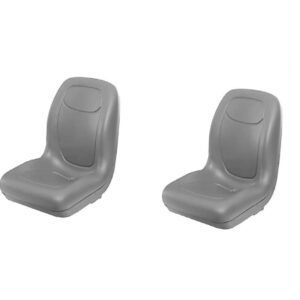 raparts (2) high back seats fits toro workman md hd 2100 2300 4300 utv utility vehicle