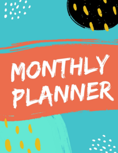 monthly planner