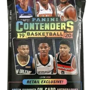 2019/20 Panini Contenders NBA Basketball FAT PACK CELLO box (12 pks/bx)