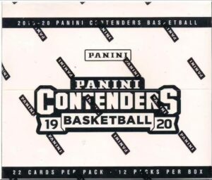 2019/20 panini contenders nba basketball fat pack cello box (12 pks/bx)