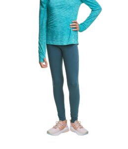 c9 champion girls' elevated pocket tight, juniper blue, xl