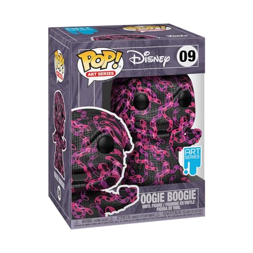 POP Disney: Nightmare Before Christmas - Oogie (Artist's Series) with Protective Case, 3.75 inches, Multicolor (49302)