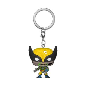 funko pop! keychain: marvel zombies - wolverine