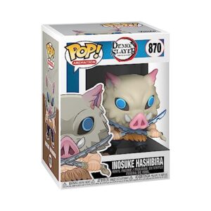 funko pop pop! animation: demon slayer - inosuke hashibira, multicolor