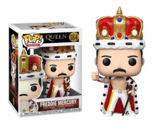 pop rocks: freddie mercury king multicolor, 3.75 inches