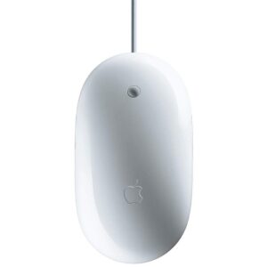 Apple Mighty Mouse Wired (A1152) - USB Wired Optical Mouse for Computers (Renewed)