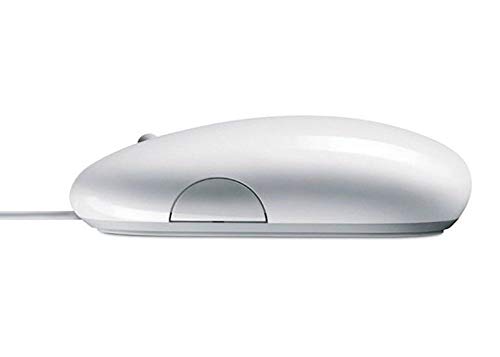 Apple Mighty Mouse Wired (A1152) - USB Wired Optical Mouse for Computers (Renewed)