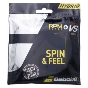 babolat rpm 17g + vs touch 16g tennis string ()