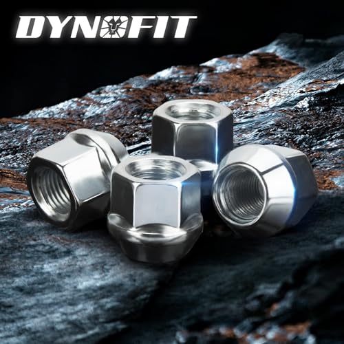 dynofit 14x1.5 aftermarket Wheel Lug Nuts, 24pcs M14-1.5 21mm Heigh Open end conical lugnuts for C1500 Tahoe,GM Sierra 1500,Chry-sler 300 and More Wheels