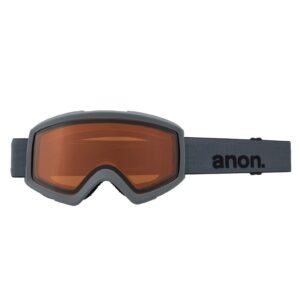 Anon Men's Helix 2.0 Goggle PERCEIVE with Spare Lens, Stealth / Perceive Sunny Onyx