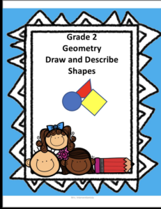 second grade geometry draw and describe shapes