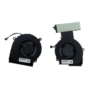 rangale cpu & gpu cooling fan for hp omen 15-dc 15-dc0013tx 15-dc0004tx 15-dc0005tx 15-dc0007tx 15-dc0011tx 15-dc0123tx 15-dc0153tx 15" series laptop l&r l30204-001 l29354-001 nfb75a05h-007 fsfa18m