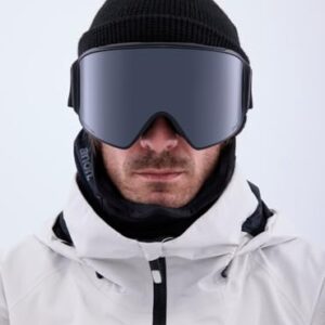 Anon Men's M4 Perceive Goggle Cylindrical with Spare Lens and MFI Face Mask