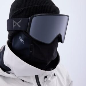 Anon Men's M4 Perceive Goggle Cylindrical with Spare Lens and MFI Face Mask