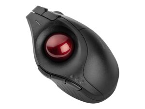 kensington pro fit® ergo vertical wireless trackball (k75326ww), black, 3" x 4" x 6.1"