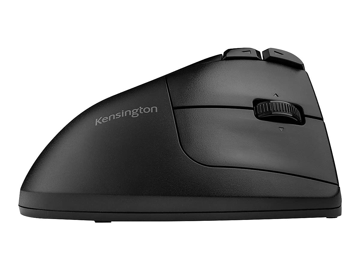 Kensington Pro Fit® Ergo Vertical Wireless Trackball (K75326WW), Black, 3" x 4" x 6.1"