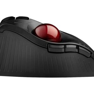 Kensington Pro Fit® Ergo Vertical Wireless Trackball (K75326WW), Black, 3" x 4" x 6.1"