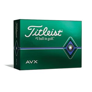 titleist avx golf balls, white, (one dozen)