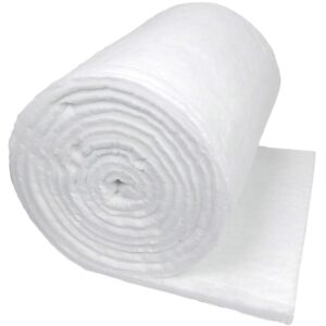 lynn manufacturing 1" thick, superwool plus insulation, morgan thermal ceramics, 2200f rated, 4 lb. density, 24" wide, 25 ft. long, ceramic fiber alternative, safer kaowool, 4sp12