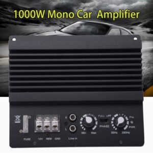 YaeCCC 1000W Car Audio High Power Amplifier Amp Board Powerful Bass Sub woofer Board 12V