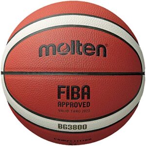 molten bg3800 series, indoor/outdoor basketball, fiba approved, size 7, 2- tone design, model: b7g3800