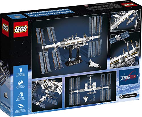 LEGO Ideas International Space Station 21321 Building Kit, Adult Set for Display, Makes a Great Birthday Present (864 Pieces)