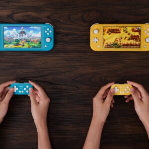 8Bitdo Zero 2 Mini Bluetooth Gamepad for Switch Windows Android MacOS Steam Raspberry Pi (Yellow)