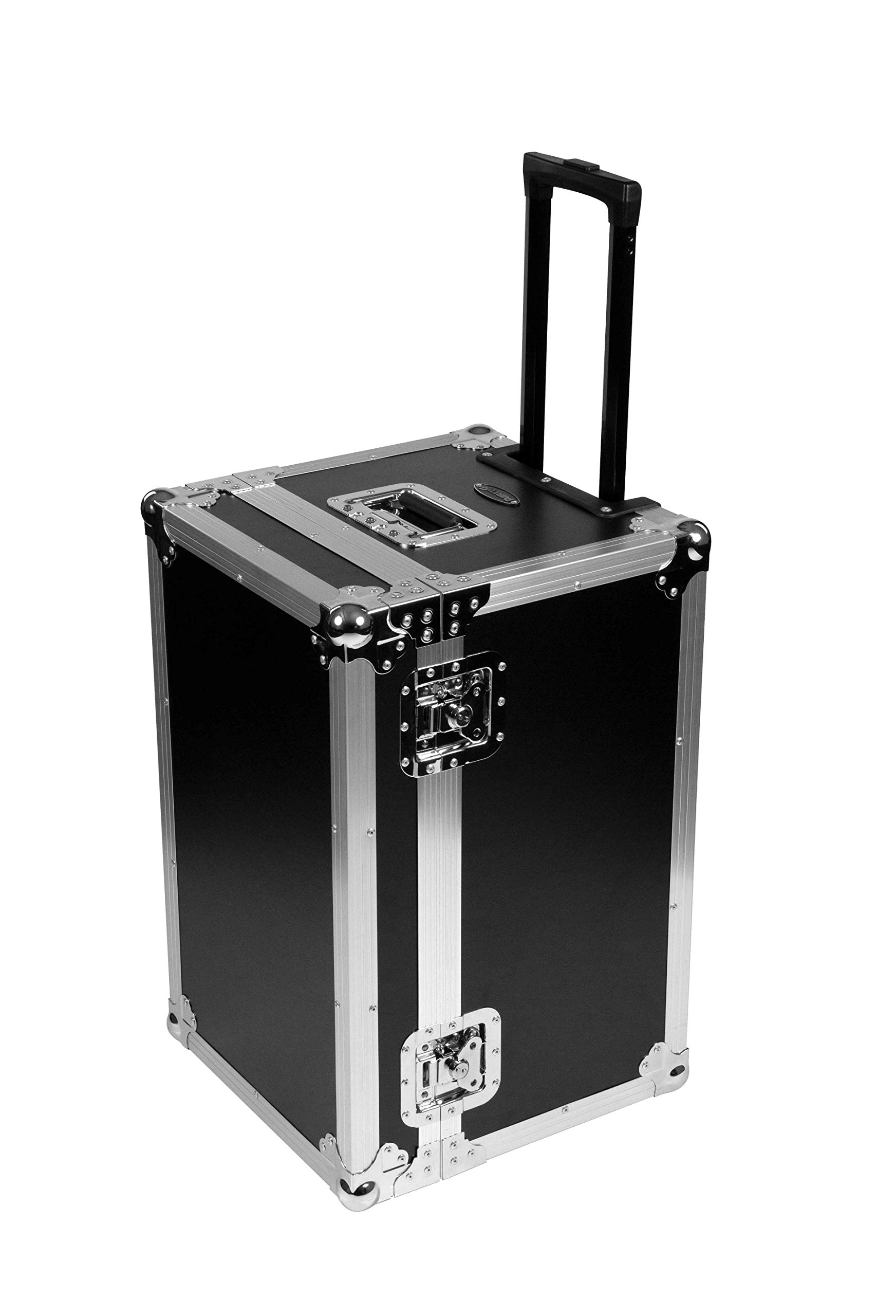 Silent Sound System Rolling PartyFX ProX Multipurpose Locking Flight Case w/Rubber Lining and Handle